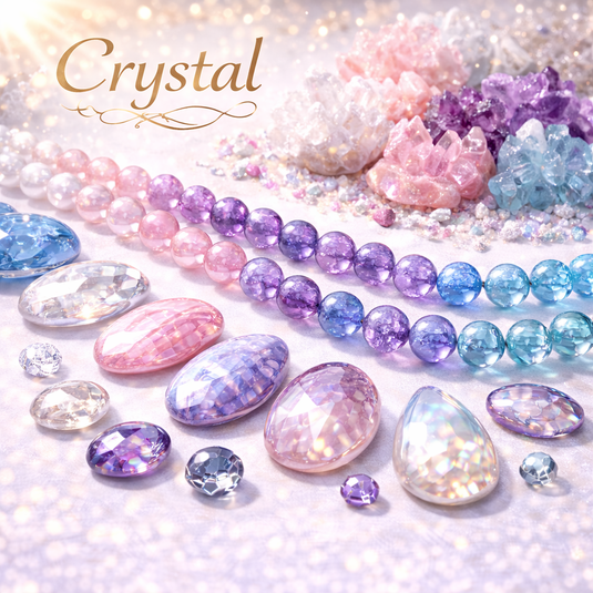 Crystal Beads - Premium Sparkling Beads for Jewelry Making - Bead on ...